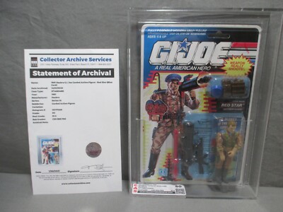 GI Joe RED STAR Oktober Guard Action Figure CAS Graded 80 Vintage MOC ...