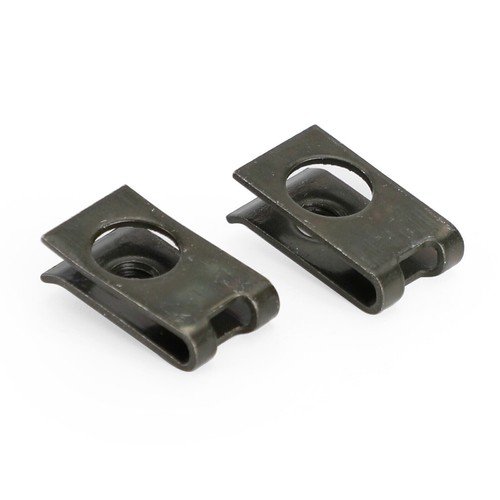 M5 5MM THREAD ZINC PLATED SPRING SPIRE C CLIPS U NUTS SPEEDCLIPS ...