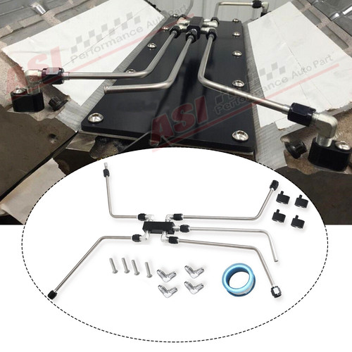 Complete Stainless Steel Coolant Crossover Steam Vent Set for LS1 LS2 ...