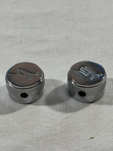 2019 Gretsch G5425 G-Arrow Knobs Knurled Chrome Metal Screw-Lock Type Pair (2) | eBay