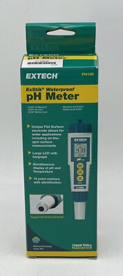 Extech pH Meter PH100 ExStik Waterproof NEW | eBay