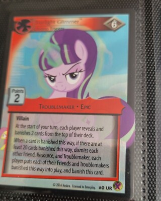 Starlight Glimmer Chrono Trigger UR MLP CCG | eBay