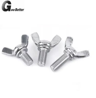 Butterfly Wing Screws Thumb Screws M4 M5 M6 M8 M10 Wing Bolts Steel ...