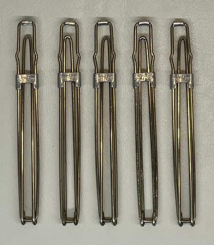 Vtg 1920’s Flapper Hair Wavers Curlers Metal Clips Finger Waves 3.25 ...