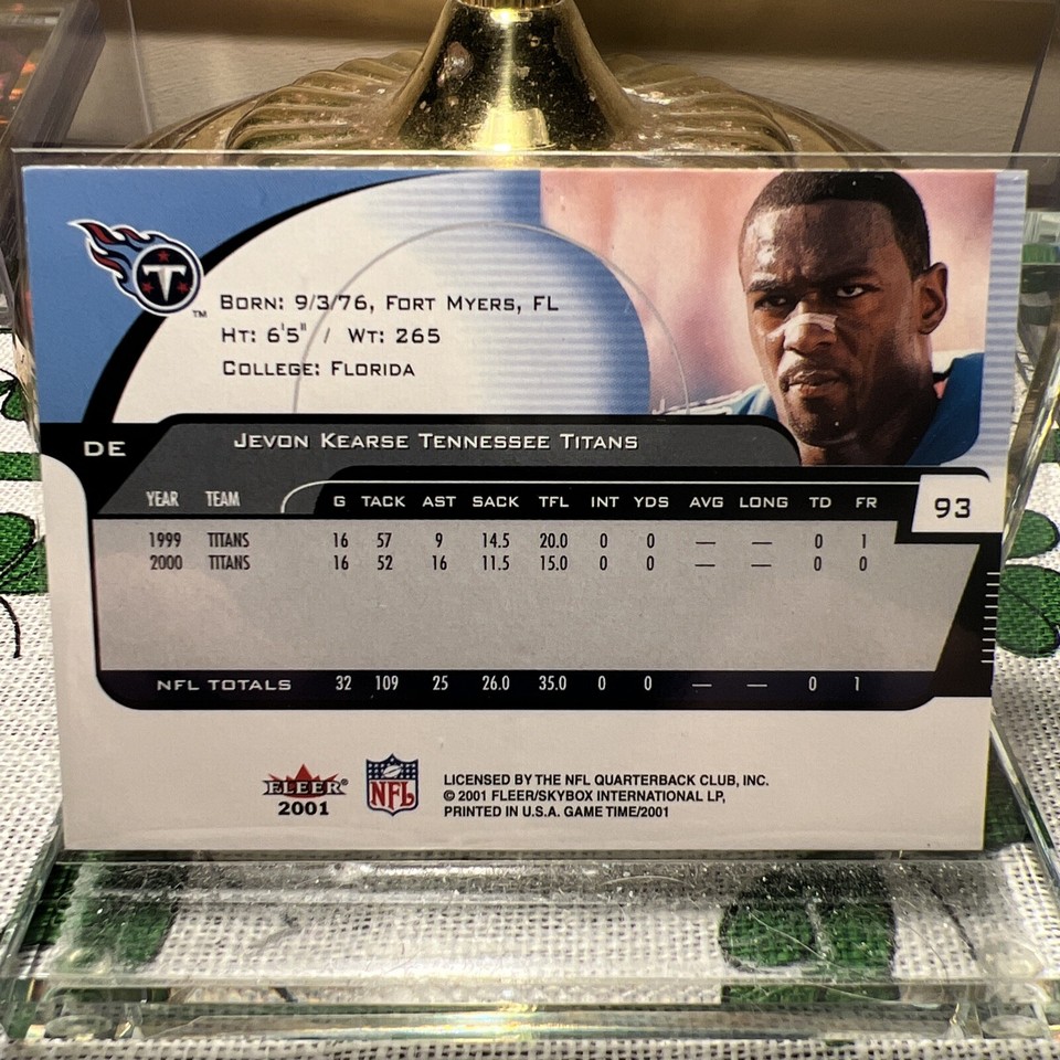 2001 Fleer Game Time Extra Philadelphia Eagles Football Card #93 Jevon ...