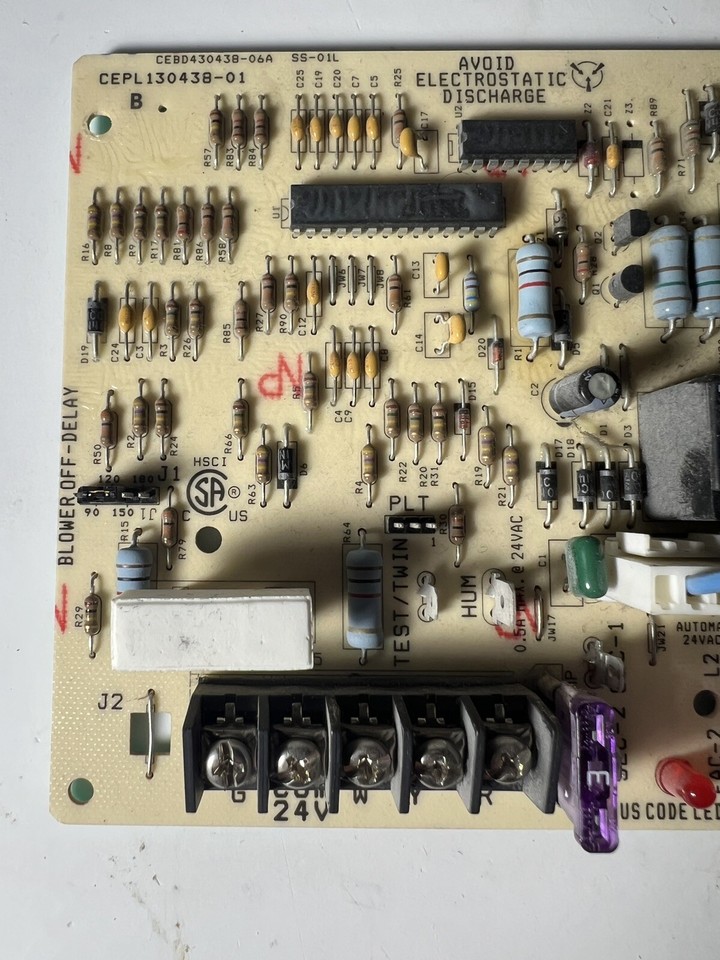 Carrier Bryant CEPL130438-01 Furnace Control Circuit Board HK42FZ013 ...