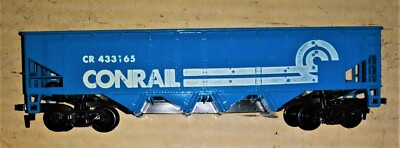 VINTAGE 1970 TYCO HO GAUGE CONRAIL 4 SECTION HOPPER CAR CR 433165 | eBay