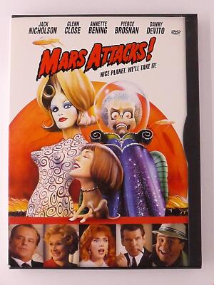 Mars Attacks (DVD, 1996) - L01 85391448020| eBay