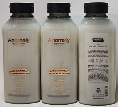 (3 Ct) Anomaly Hydrating Shampoo - Aloe Vera & Coconut Oil 11 fl oz ...