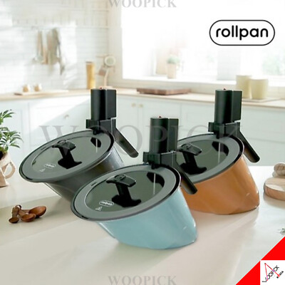 Rollkitchen Rollpan Original Camping Oven Automatic Rotation Cooking ...