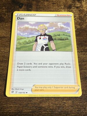 Dan 158/192 Pokemon Trainer Supporter Rebel Clash C7456* | eBay
