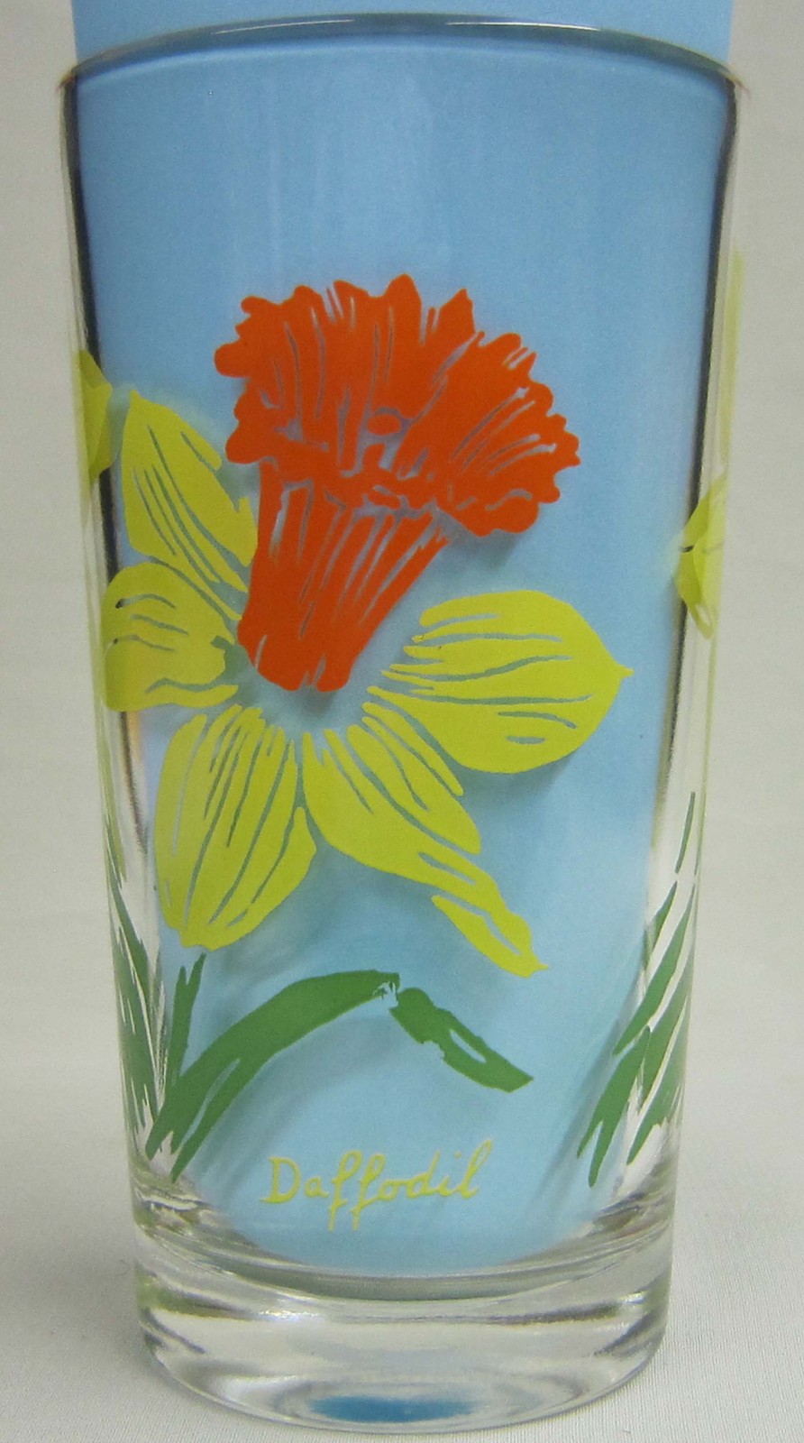 Daffodil Peanut Butter Glass Glasses Drinking Kitchen Mauzy 52-1 | eBay