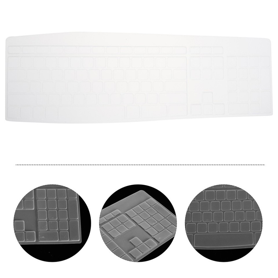 Transparent Keyboard Cover Membrane Protective Film Silicone Protector ...