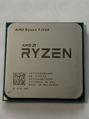 AMD Ryzen R7 1700 3.0GHz 8-Core Processor Socket AM4 CPU Used | eBay