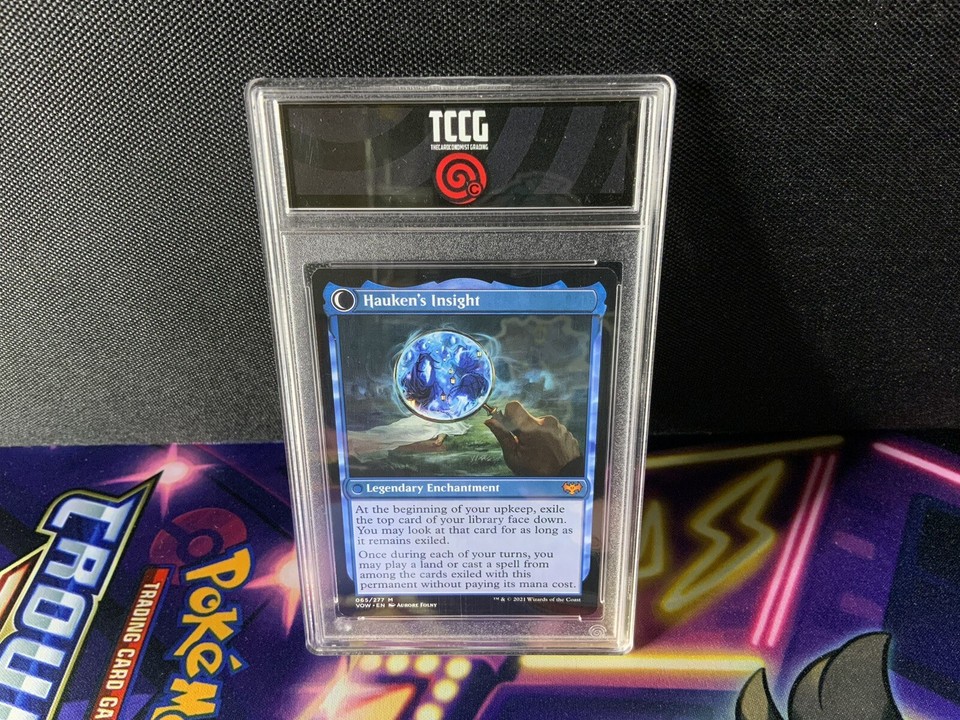 TCCG 9.5 NOT PSA MTG Jacob Hauken, Inspector Crimson Vow Graded ...