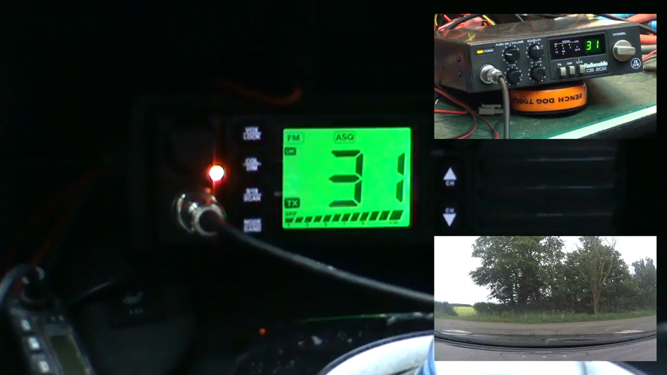 Radiomobile CB202 CB radio. Serviced. Cybernet 134 chassis. Factory ...