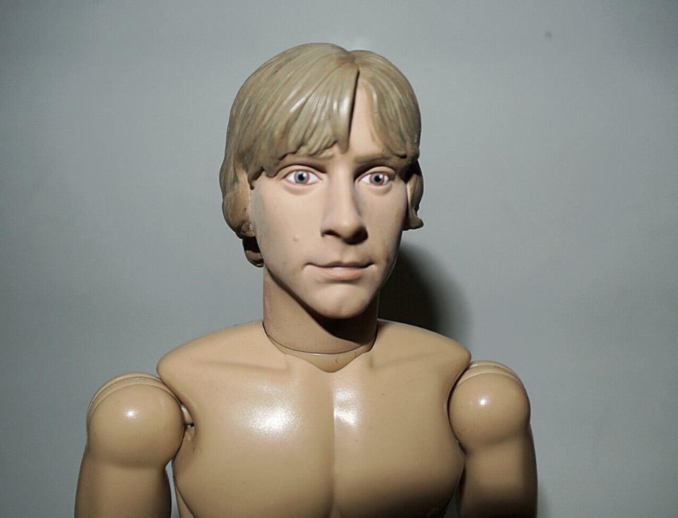 1/6 Luke Skywalker 12" figure head body by Sideshow Star Wars Mark ...