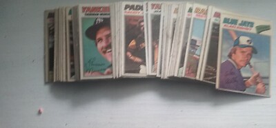 1977 Topps Cloth 55 Sticker Complete Set | eBay