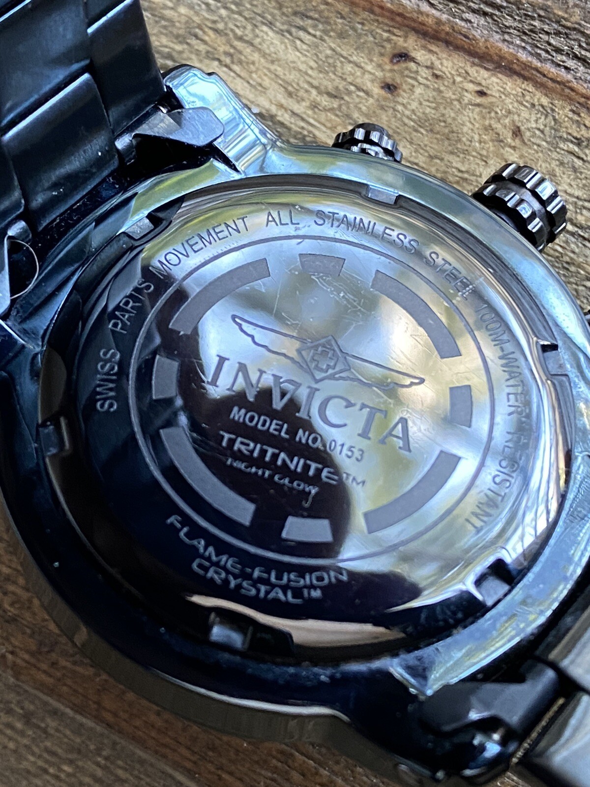 Invicta Trinite Mens Watch - Swiss Movement. Model 0153 | eBay UK