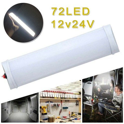 High Intensity Truck LED Light Strip 72 LEDs Interior Car Ceiling Lamp ...
