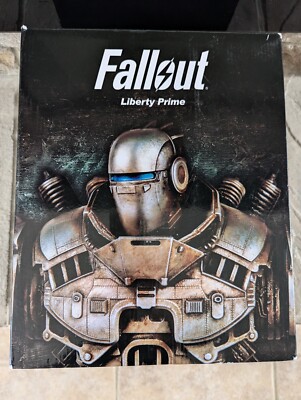 Fallout Liberty Prime Statue Figure 15" Bethesda Chronicle Collectibles ...
