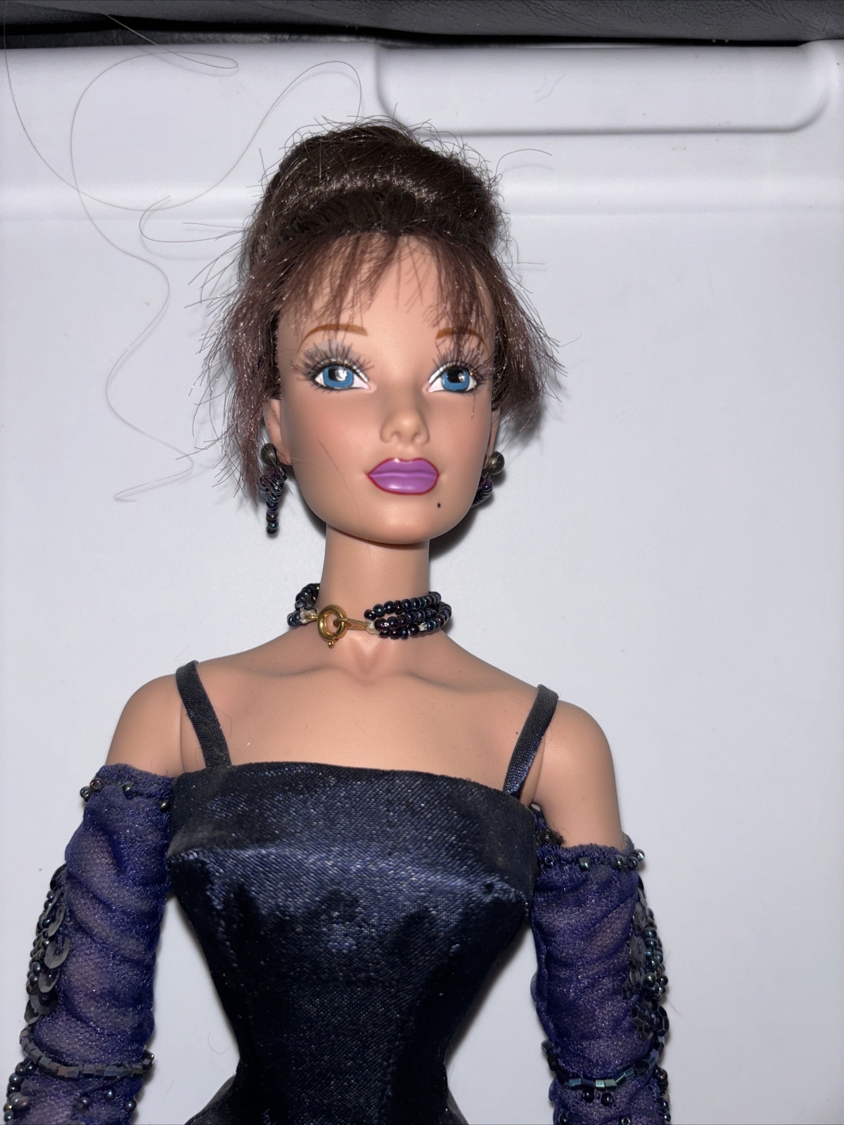 Spellbound GiGi Doll Formal Blue Gown 17" Butterfly Ring Sandra Bilotto ...