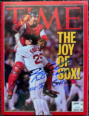 Keith Foulke Autographed Time Magazine November 8 2004 (JSA) | eBay