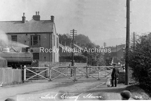 Bbi-15 Level Crossing with Train, Skewen nr Neath, Wales. Photo | eBay