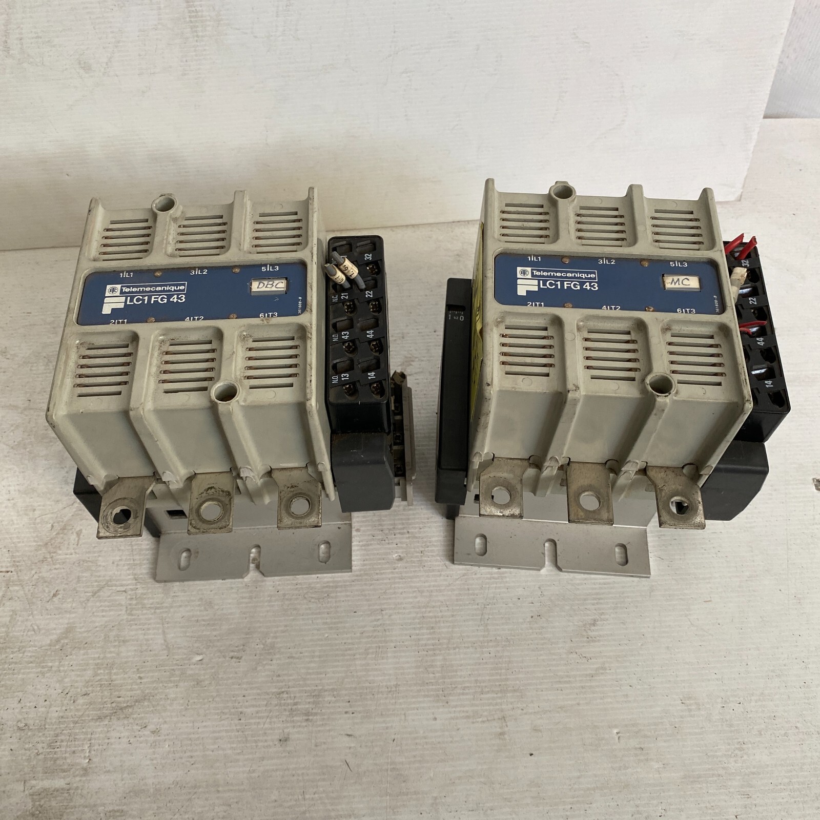 Telemecanique Schneider LC1FG43 Contactor CIRCUIT BREAKER 3 POLE 3 ...