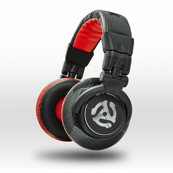 Numark Red Wave Carbon Over the Ear DJ Headphones - Red/Black for sale ...