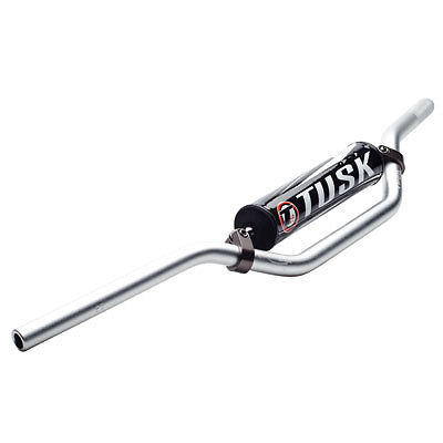 Tusk Aluminum 7/8" Handlebar YZ High Bend Silver for Kawasaki KLR250 ...