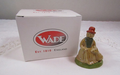Wade England Large 2-5/8" Nursery Rhyme Porcelain Figurine MOTHER GOOSE ...