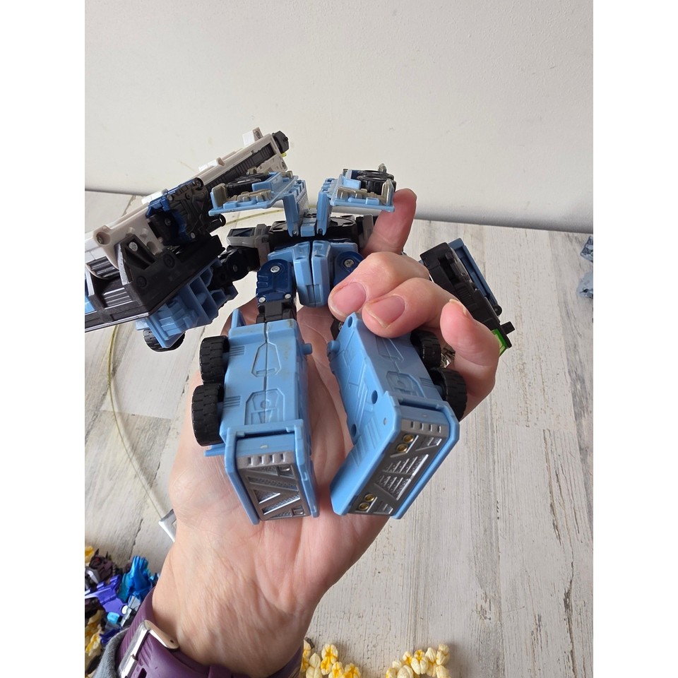 Vintage transformer cybertron mudflap crane blue | eBay UK