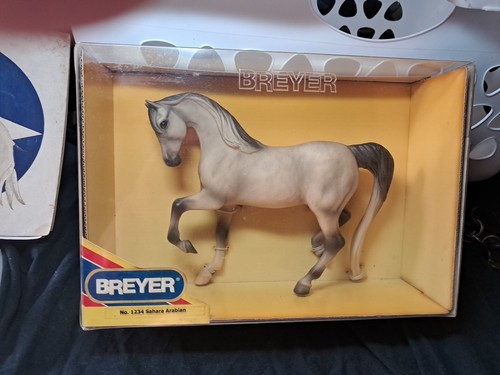 Breyer Horse Sahara Arabian Grey #1234 New In Box | eBay