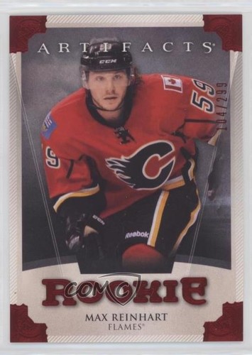 2013-14 Upper Deck Artifacts Rookies Ruby /299 Max Reinhart #178 Rookie ...