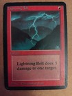 Mtg Alpha Lightning Bolt for sale | eBay