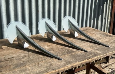 Vintage 80s Alien Wall Lights By Joan Auge For Taller Uno Sconces Lamps ...