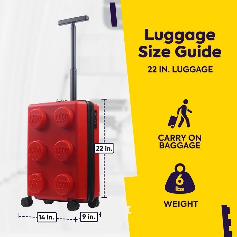 NEW Lego Carry-on & Backpack Luggage Set - Red FAST SHIPPING BELOW MSRP ...