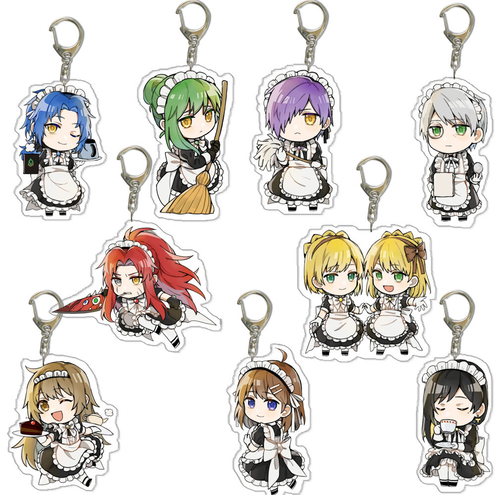 Lobotomy Corporation Yesod Netzach Chesed Geburah Binah Acrylic Keyring ...