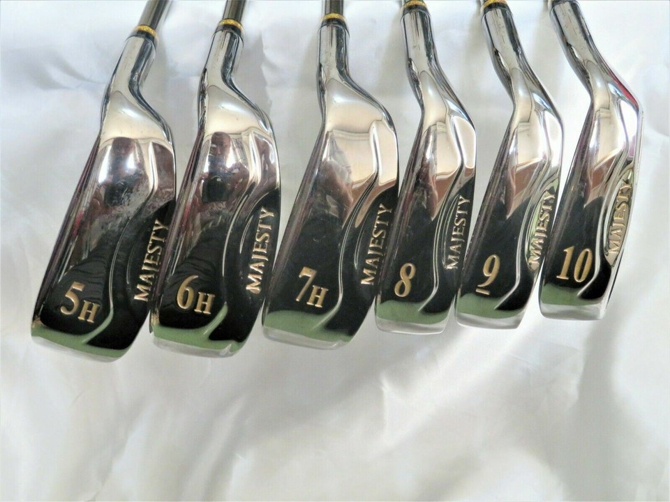 SENIOR R2-FLEX MARUMAN GOLF CLUB MAJESTY PRESTIGIO SUPER 7 6PC IRONS ...