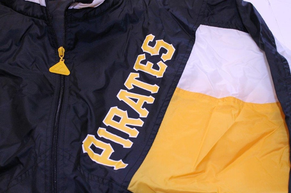 Men's Pittsburgh Pirates L Vintage Windbreaker Jacket Apex One | eBay