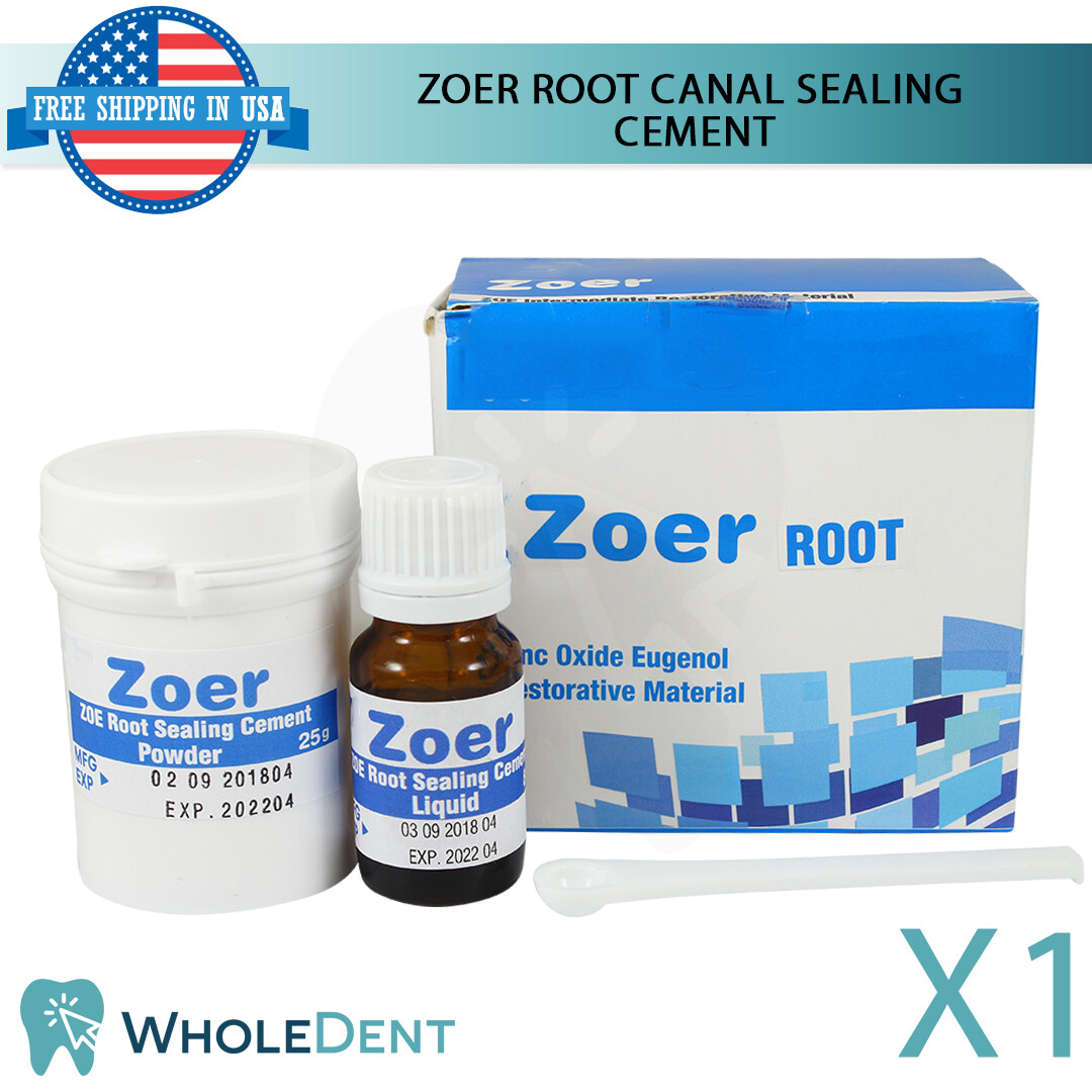 Zoer Ro0t Canal Sealing Cement Zinc 0xide EugenoI Temporary Filling ...