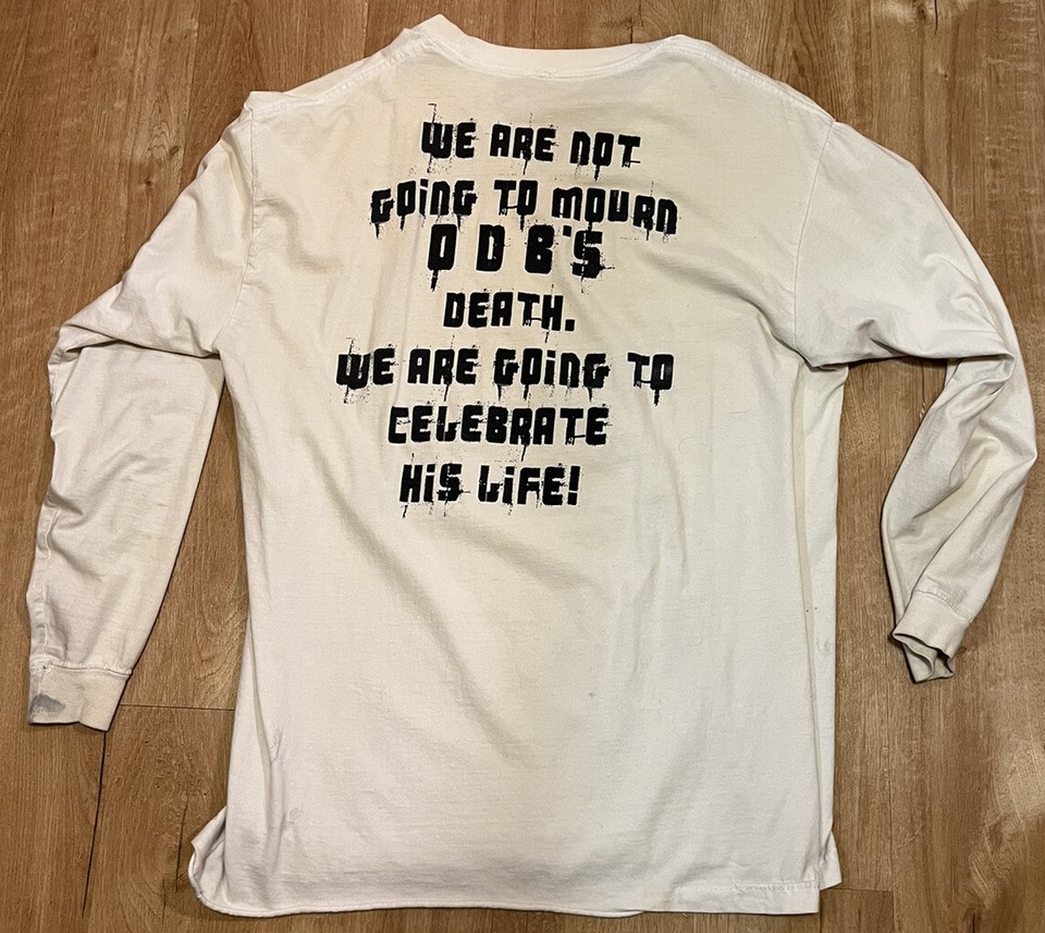 Rare Vintage “Dirty Mef” Wu Tang Clan ODB Method Man Long Sleeve Shirt ...