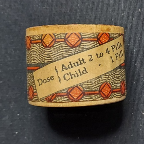 Old Quack Medicine Wood Container Beecham's Pills Lancashire Niagara ...