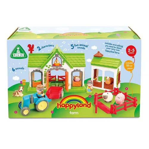 ELC Happyland Fun Sounds Farm Play Set | eBay