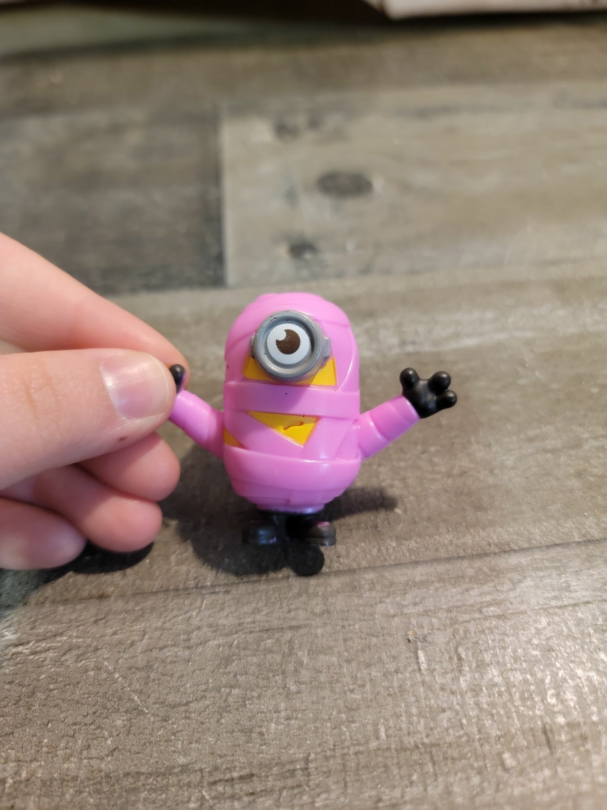 Pink mummy Minion Despicable Me McDonald's 2019 toy figure Halloween | eBay