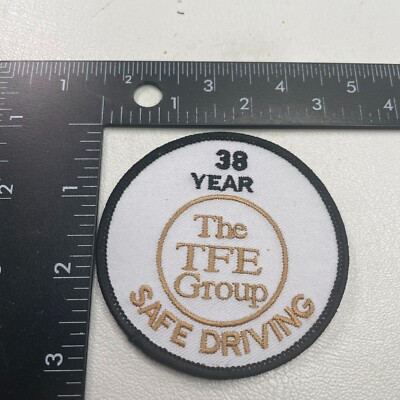 c 1990s 38 YEAR SAFE DRIVING AWARD TFE GROUP (gas oil +) Trucker Ad ...