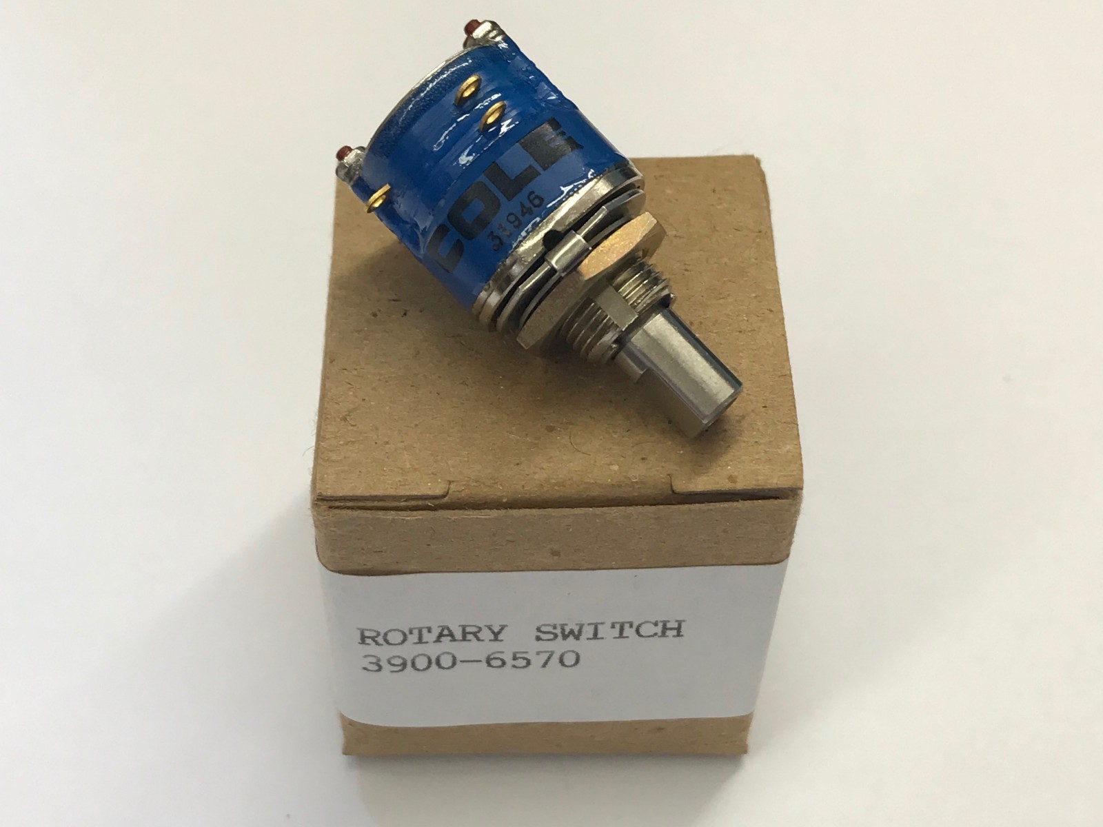 COLE 3900-6570 Rotary Switch 31946 SP2T Single Deck 90 Degree (5-PACK ...