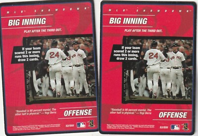 FREE SHIPPING-MINT-2000 MLB Showdown Strategy Offense Big Inning #S2-2 ...