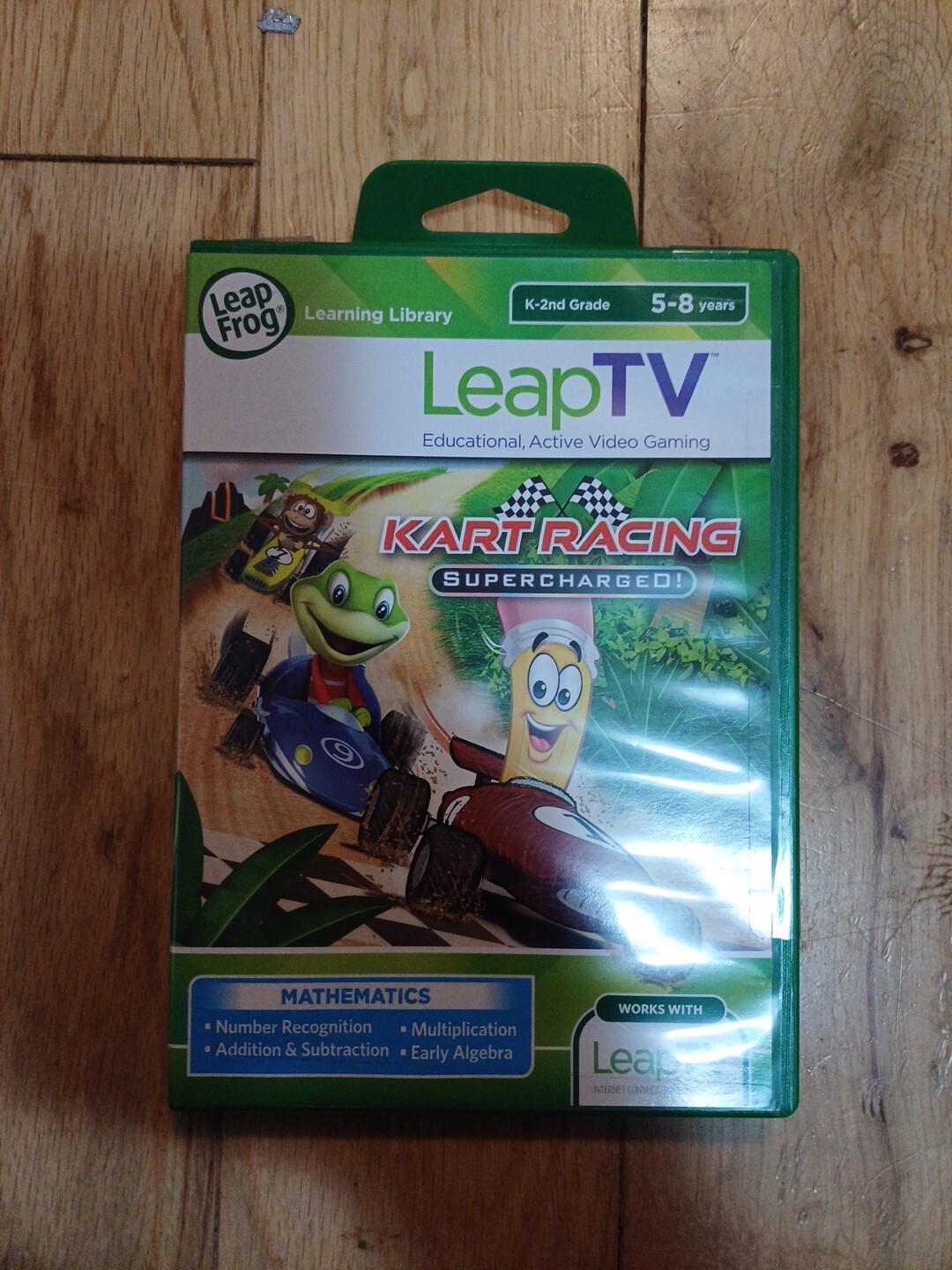 LeapFrog LeapTV Kart Racing Supercharged Educational Active Video Game ...